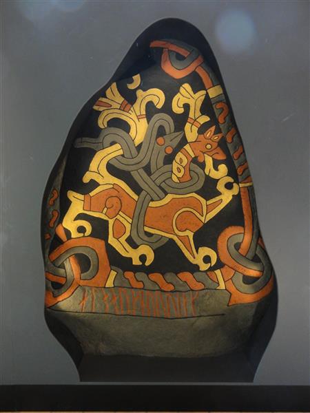 Jelling Viking Stone, c.950 - Viking art - WikiArt.org