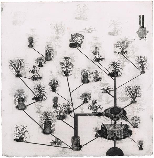 Winter garden 1, 2019 - Pavlo Makov - WikiArt.org