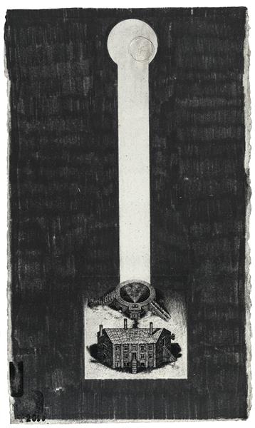 Moon and well, 2019 - Pavlo Makov - WikiArt.org