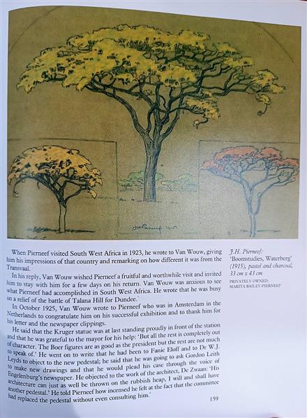 Boomstudies, Waterberg: Illustration Page 159 - JH Pierneef - His life ...