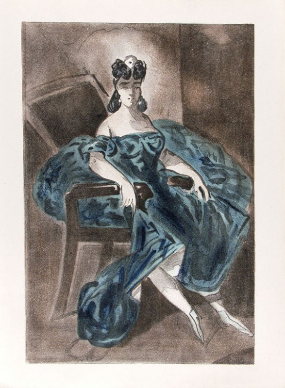 Portrait #2, 1865 - Constantin Guys - WikiArt.org
