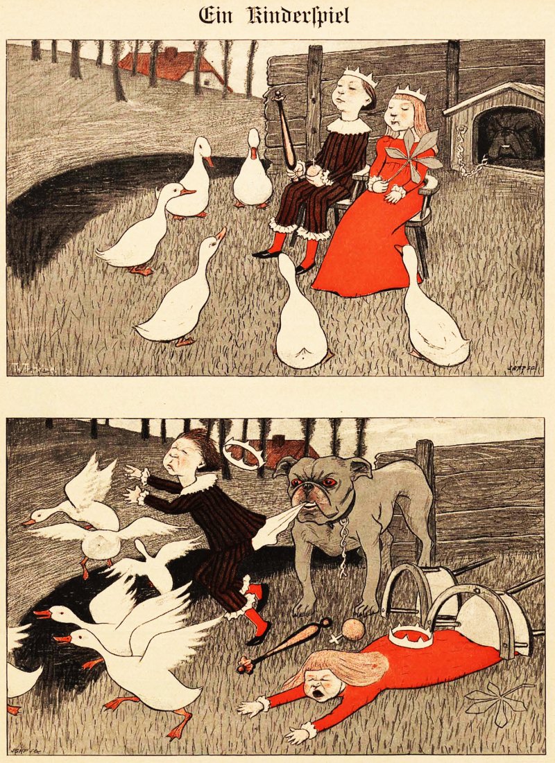 Simplicissimus magazine, 1896 - Thomas Theodor Heine - WikiArt.org