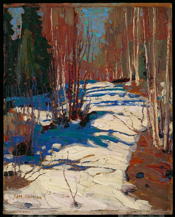Path Behind Mowat Lodge, 1917 - Tom Thomson - WikiArt.org